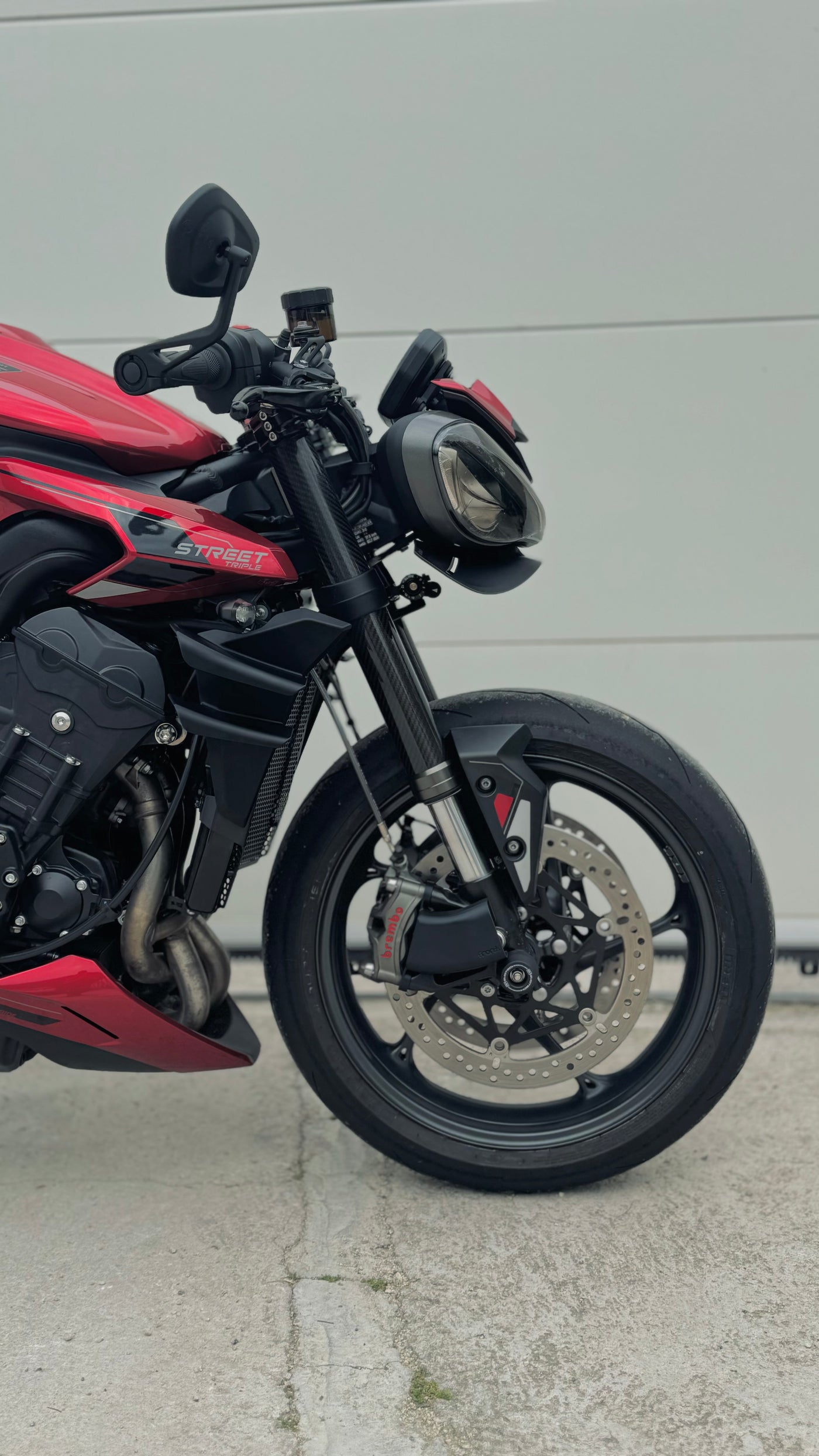 Double Side Wings - Triumph Street Triple 765 2023+ – front3d