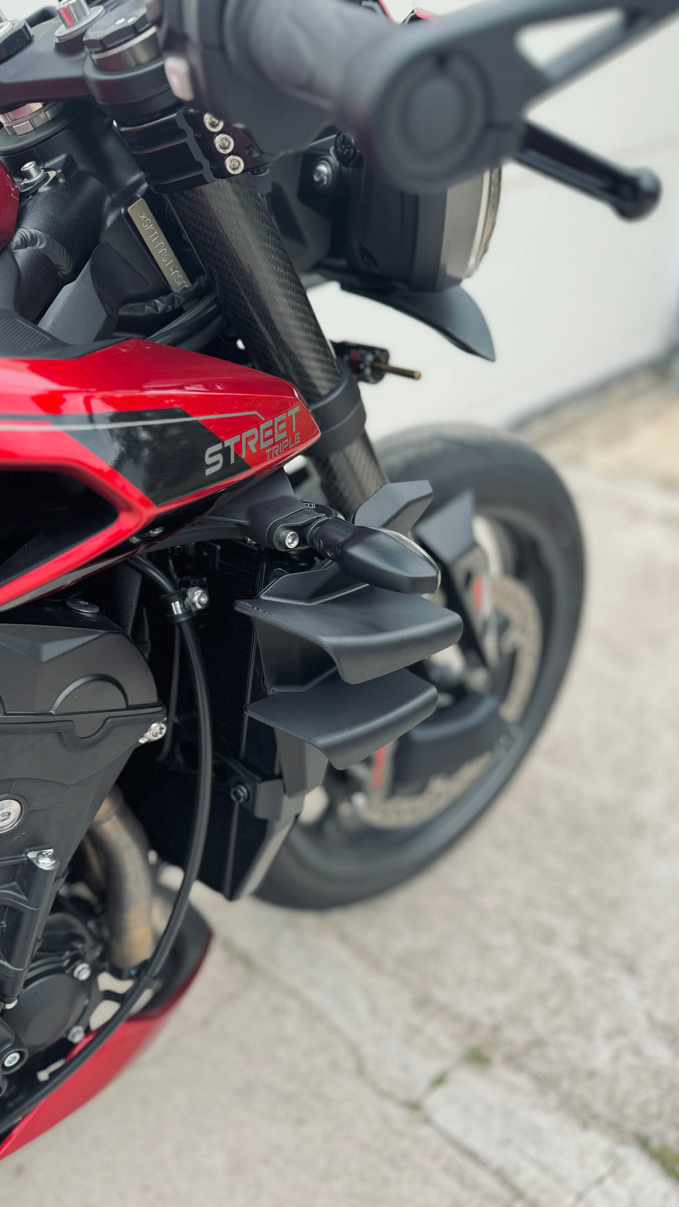 Double Side Wings - Triumph Street Triple 765 2023+ – front3d