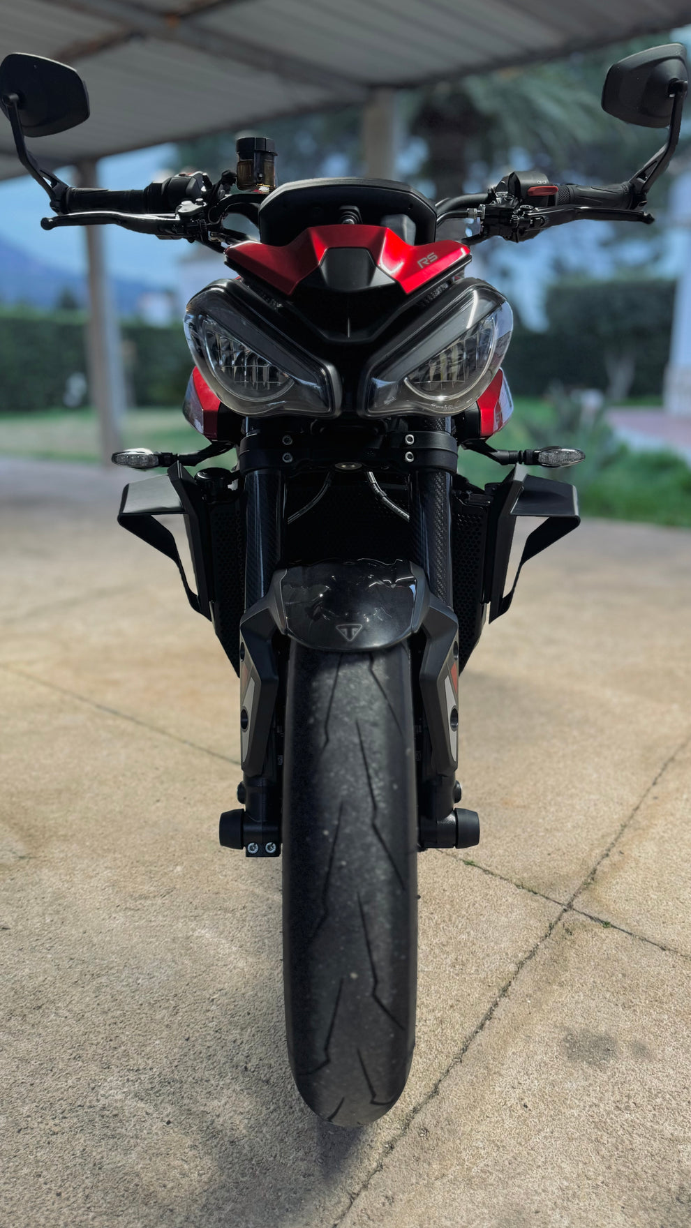 Side Wings - Triumph Street Triple 765 – front3d