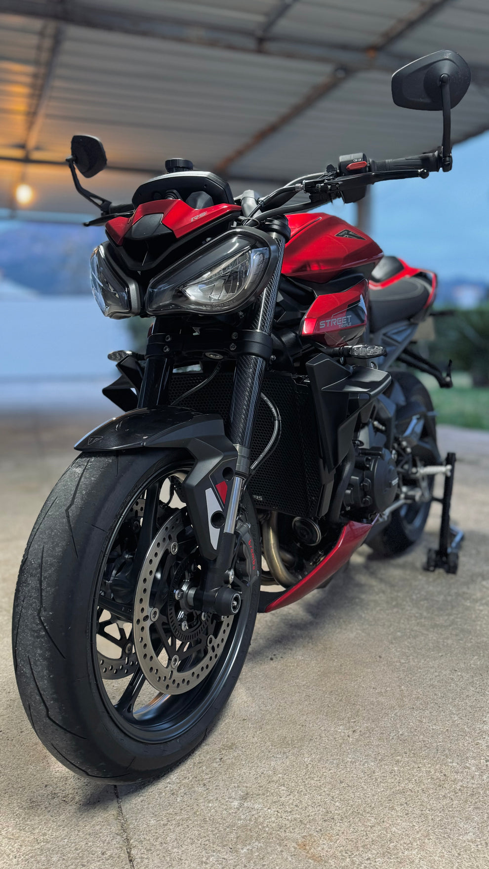 Side Wings - Triumph Street Triple 765 – front3d