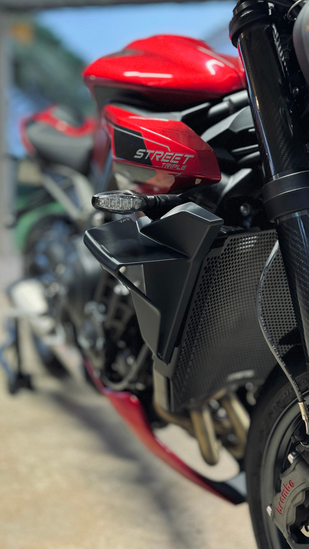 Side Wings - Triumph Street Triple 765 – front3d
