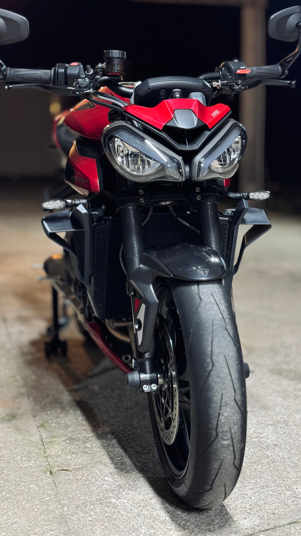 Side Wings - Triumph Street Triple 765 – front3d